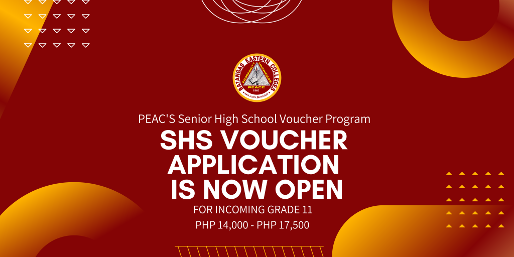 Application for Senior High School (SHS) Voucher Program is NOW OPEN ...