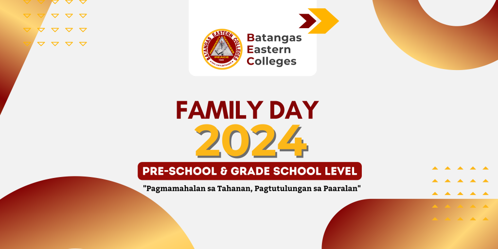 PSGS Family Day 2024 - Batangas Eastern Colleges