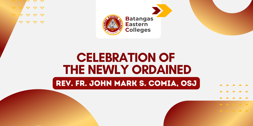 Beacon Alumnus Ordained: A Celebration of Faith and Community - Batangas Eastern Colleges