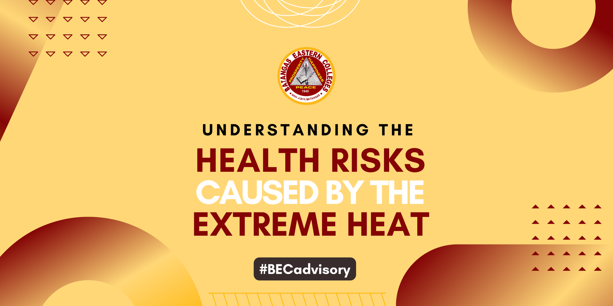 BEC Advisory | Understanding the Health Risks caused by the Extreme Heat