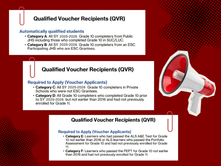 Application for Senior High School (SHS) Voucher Program is NOW OPEN ...